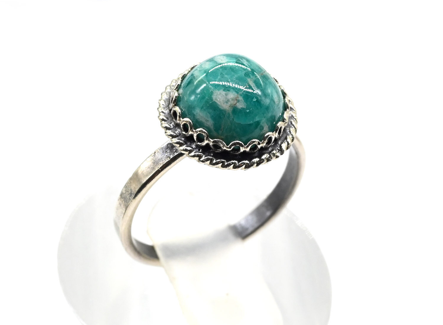 Кольцо, амазонит