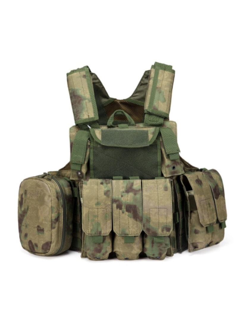 Жилет разгрузочный тактический с подсумками и системой быстрого сброса