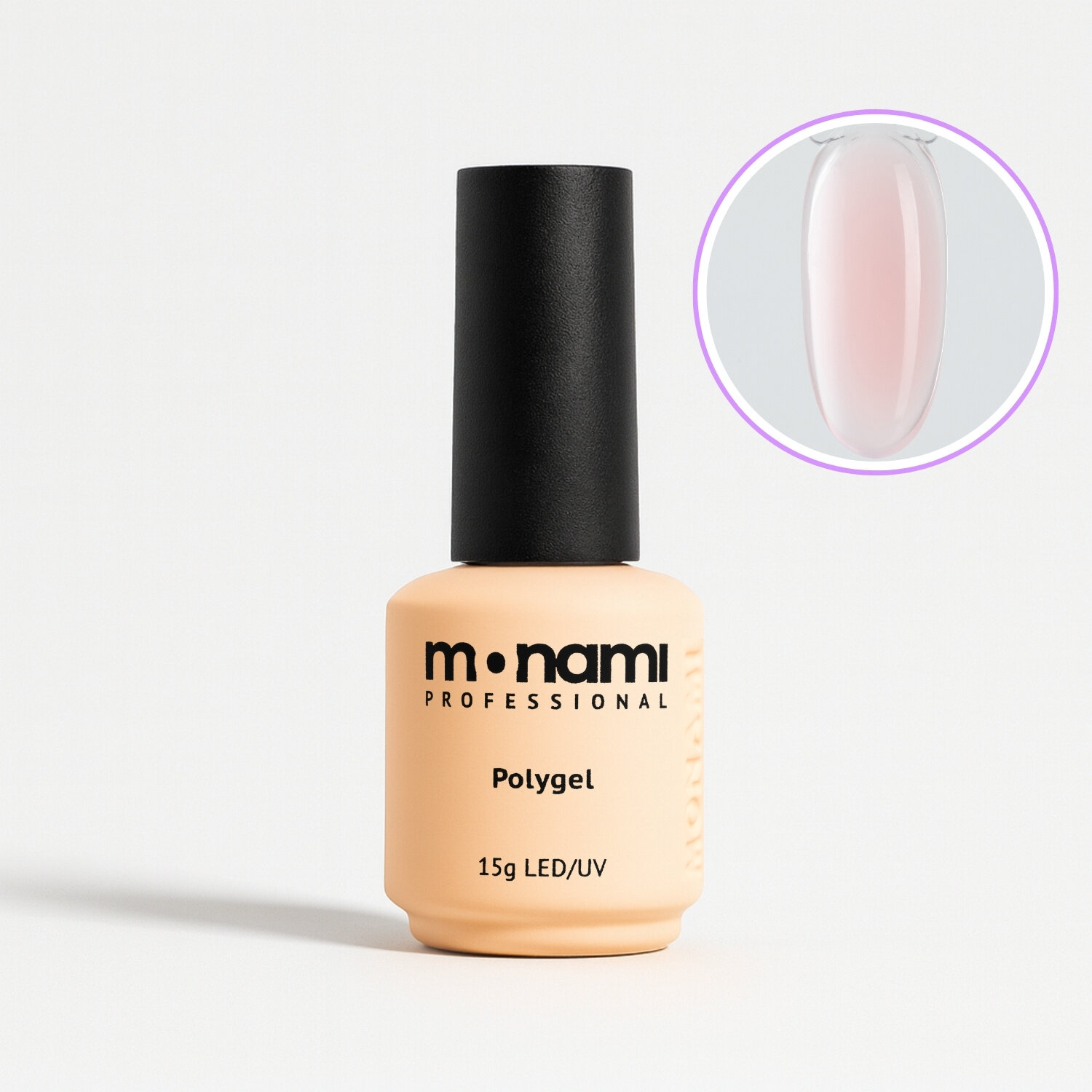 Жидкий полигель Monami Liquid PolyGel №19 15 г суперпрочный и износостойкий