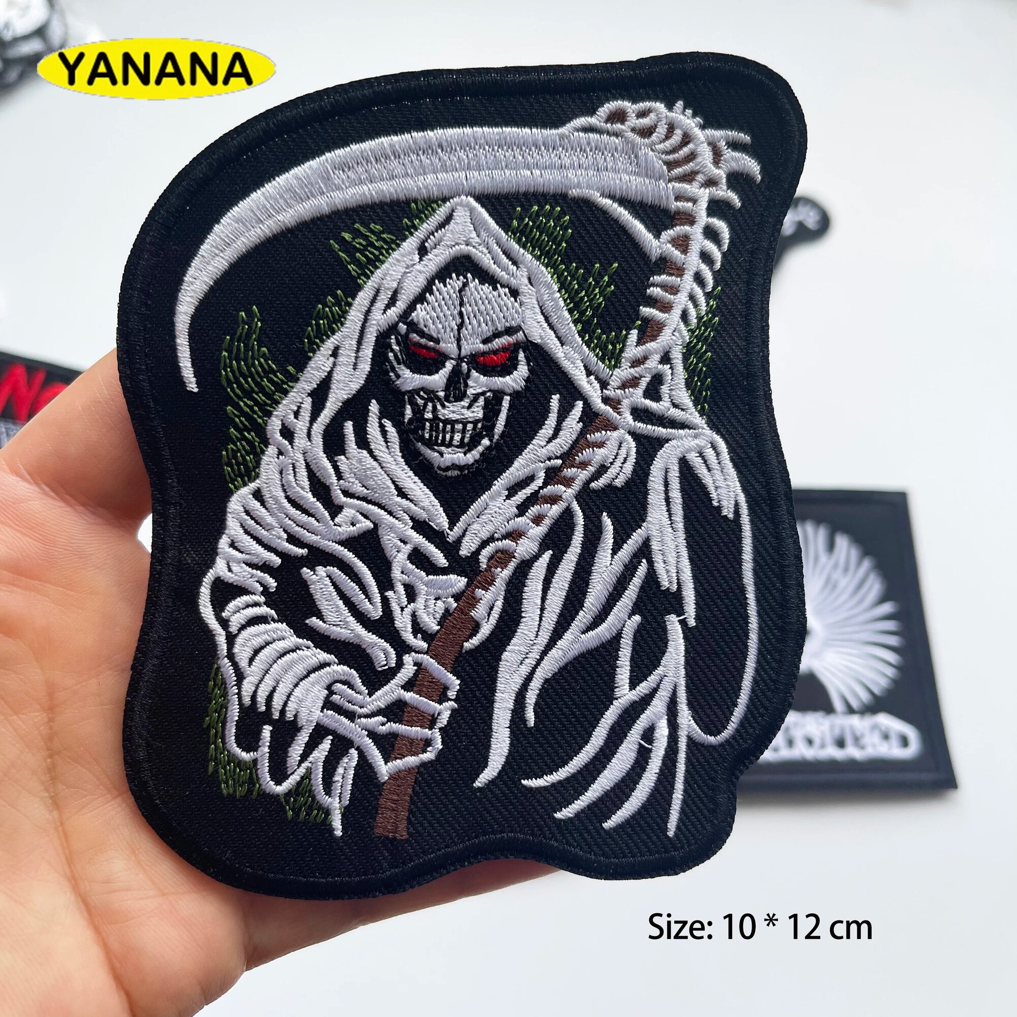 YANANA Панк-рок нашивки для одежды