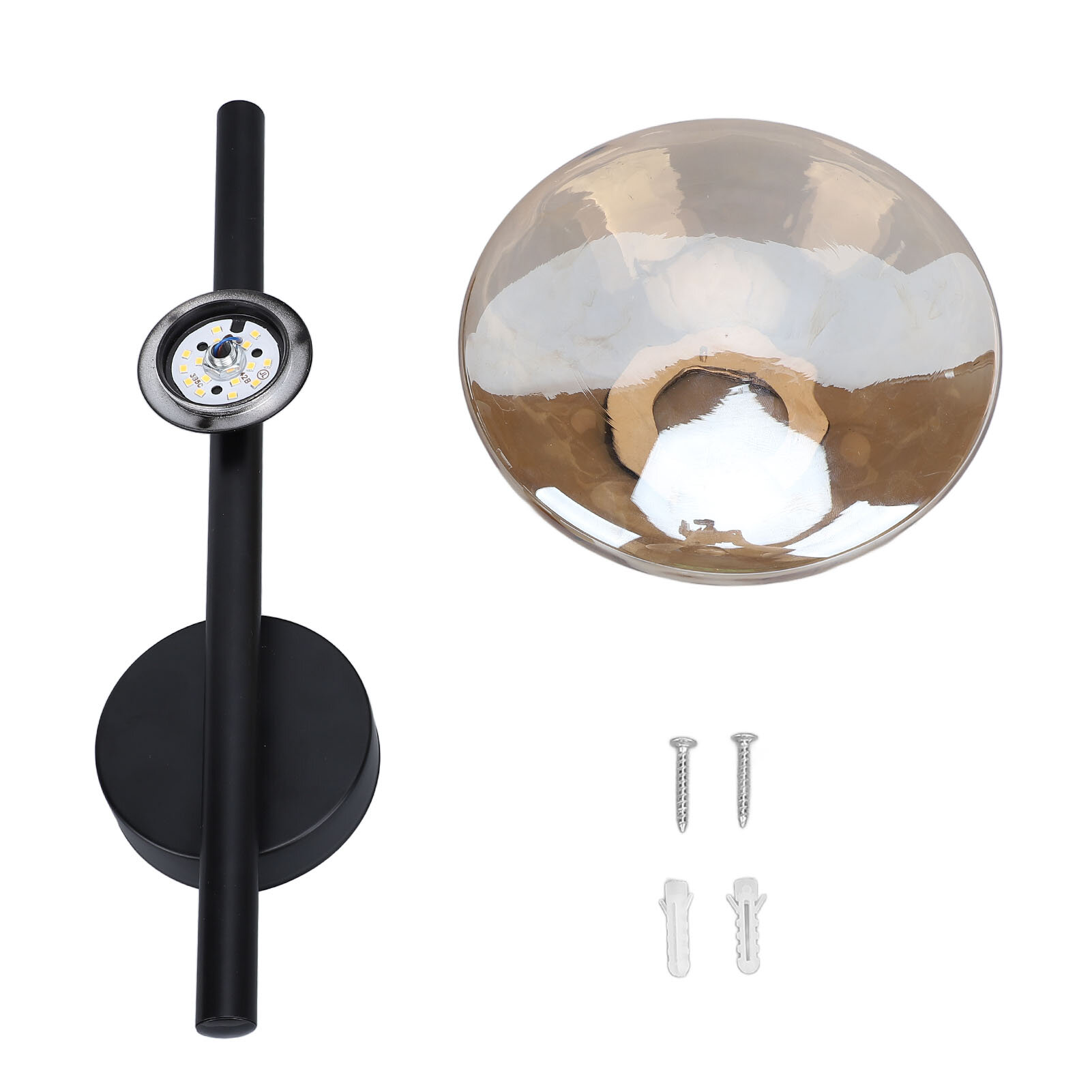 Светодиодная стена современная винтажная декоративная стеклянная настенная лампа для столовой гостиной