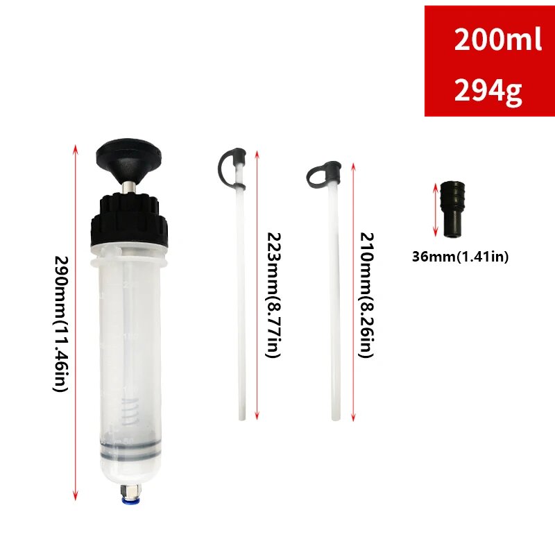 Универсальный Автомобильный Топливный Воздушный Насос С Ручным Управлением, Топливный Шприц-насос, Экстрактор Масляной Жидкости