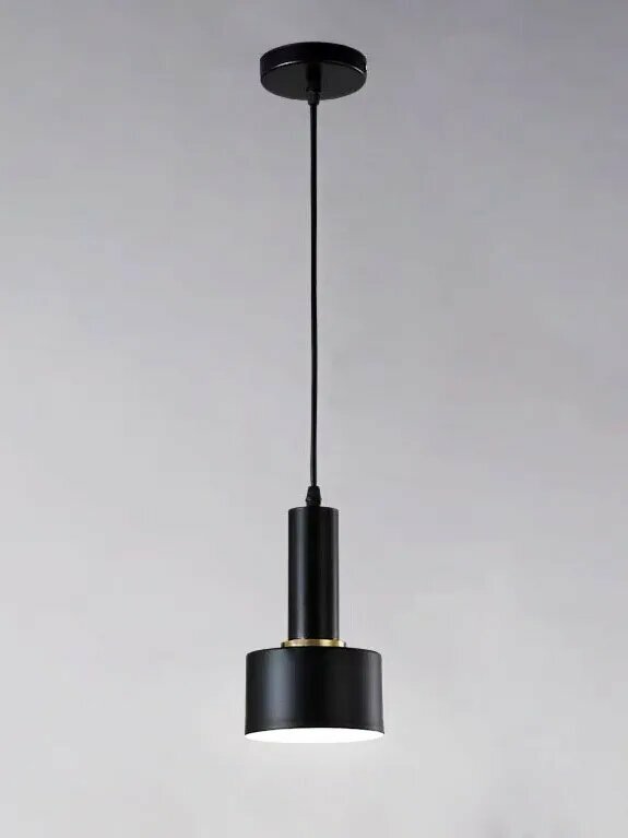 Подвесной светильник SHUMSHOP PDS10 60Вт черный — стильное современное освещение с цоколем E27