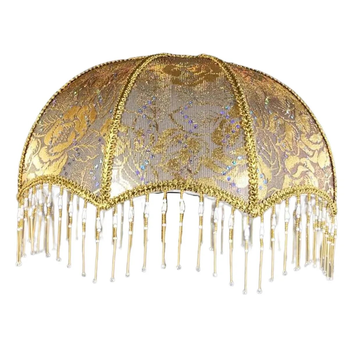 Тканевый абажур для настольного напольного подвесного светильника Низ 30см