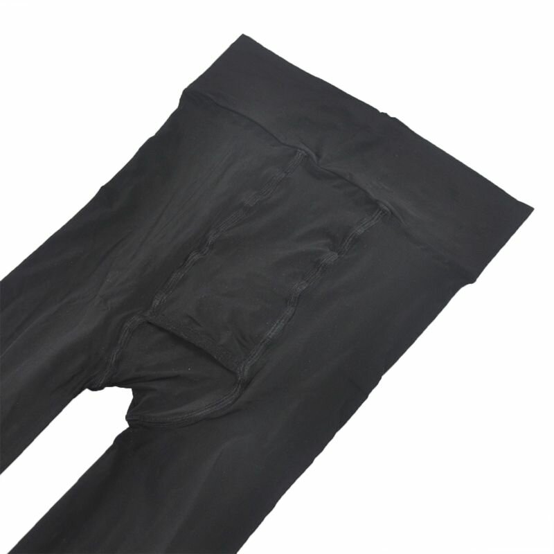 Мужские блестящие чулки в обтяжку с девятью точками-черные