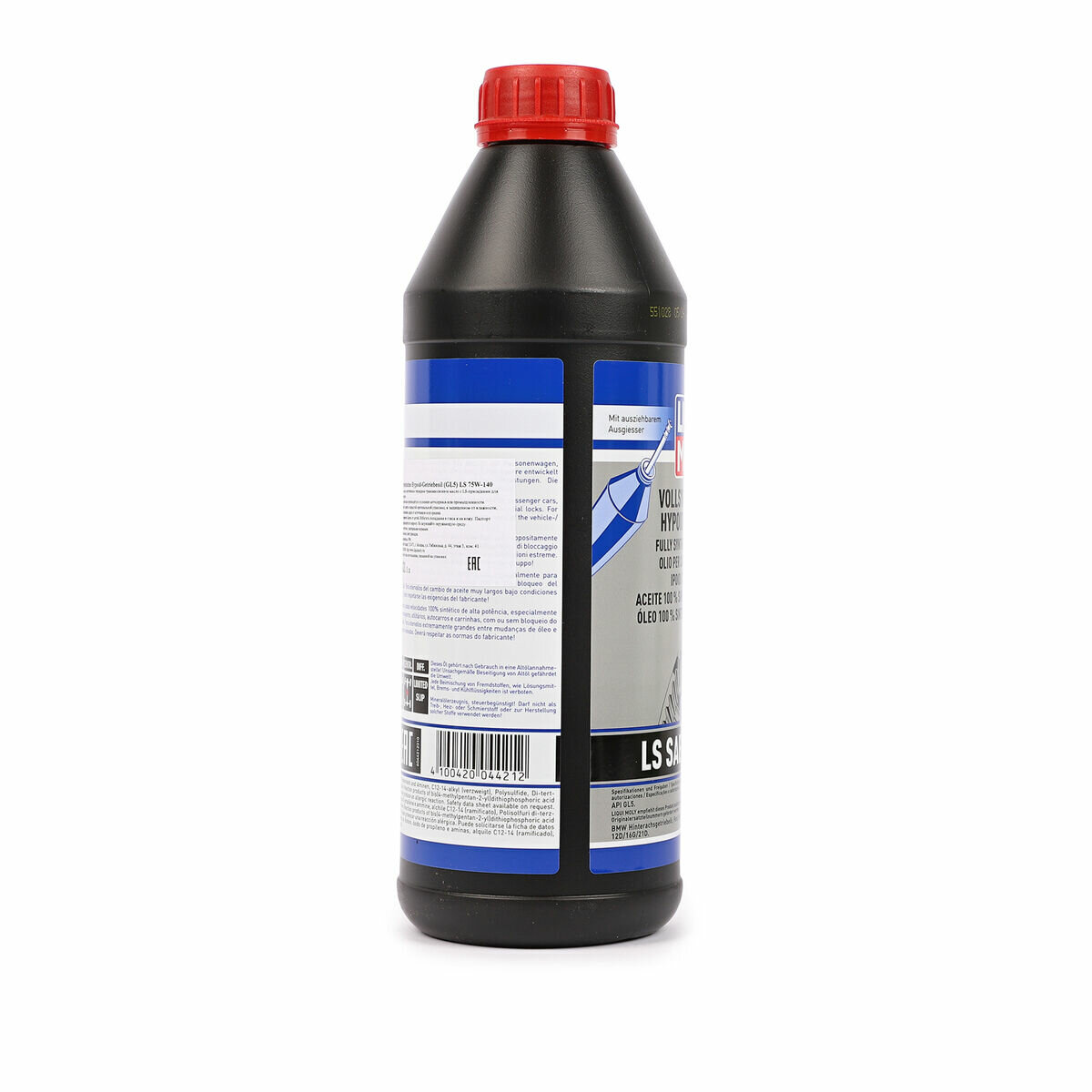 Масло Трансмиссионное Liqui Moly Синтетическое 75W-140 1Л.(Liqui Moly 4421)