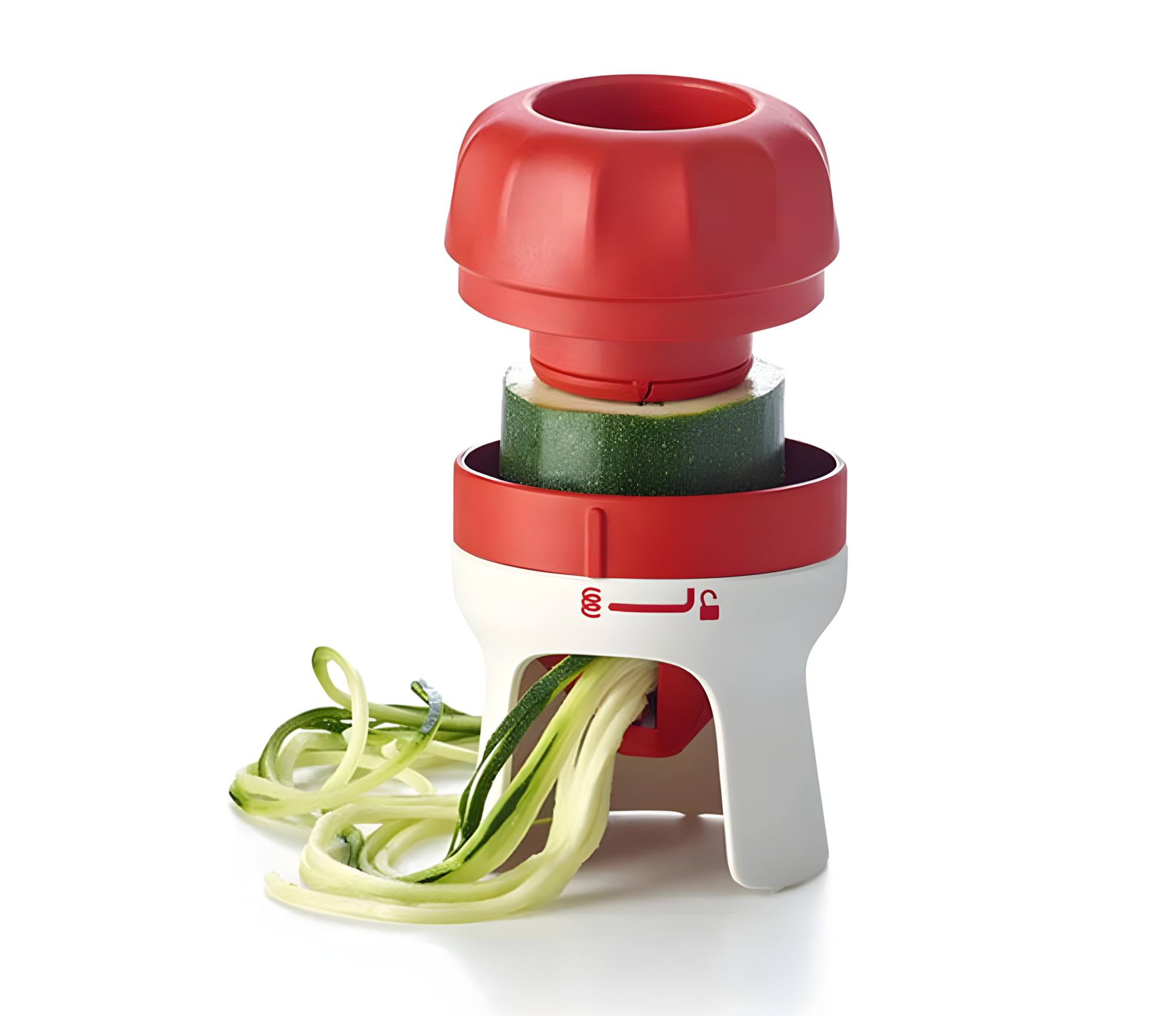 Терка Tupperware Турбо, спиралайзер, для моркови, нержавеющая сталь, пищевой полимер