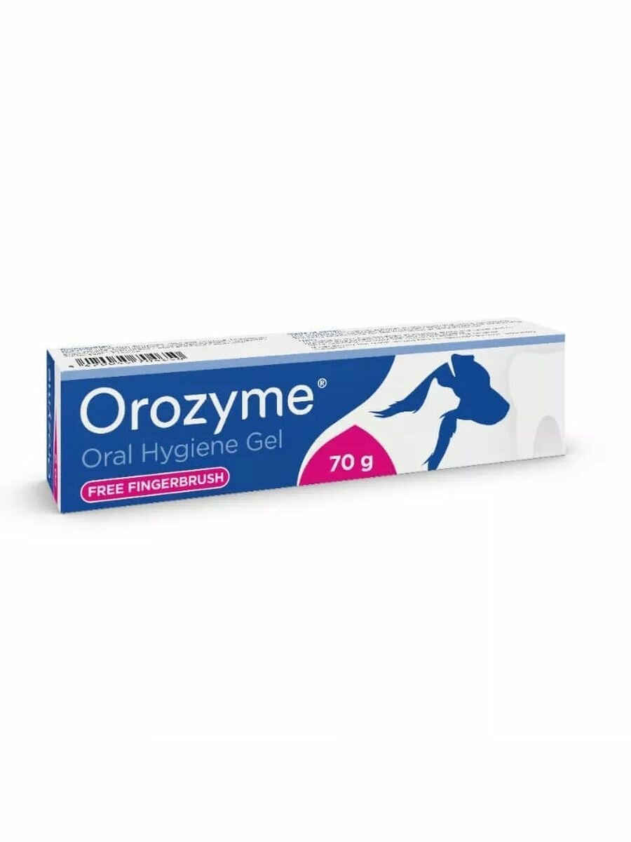 Зубная паста для собак орозим гель для чистки зубов животных (Orozyme)