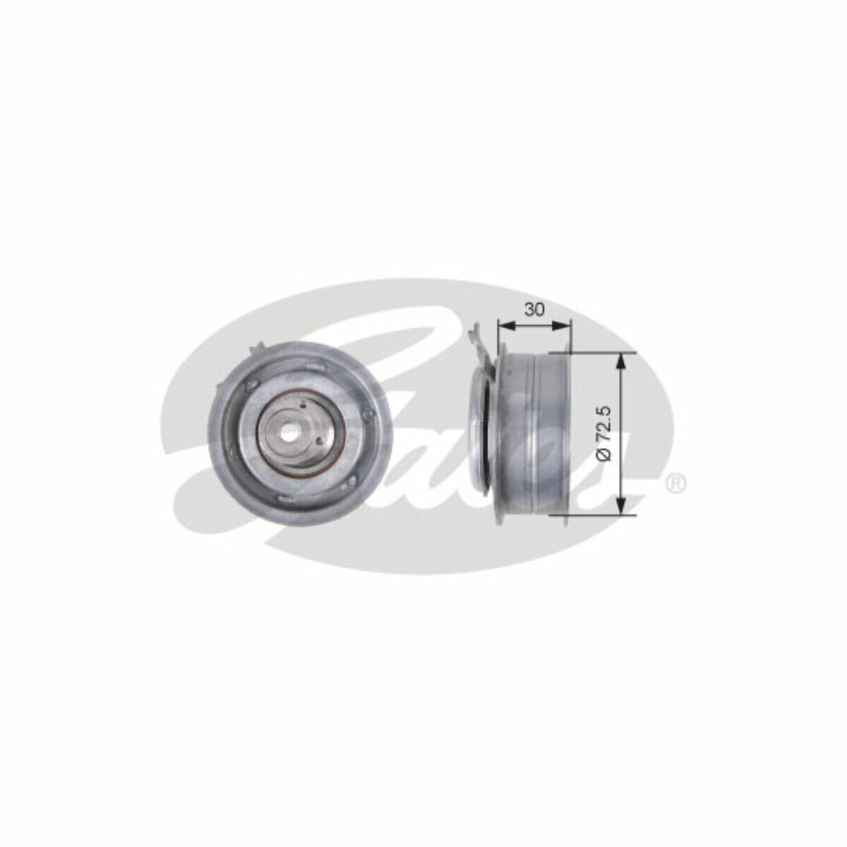 Ролик Грм Audi A3, A4/Vw Golf Iv, Bora, Passat 1.6,2.0L 99=>(Gates T43010)
