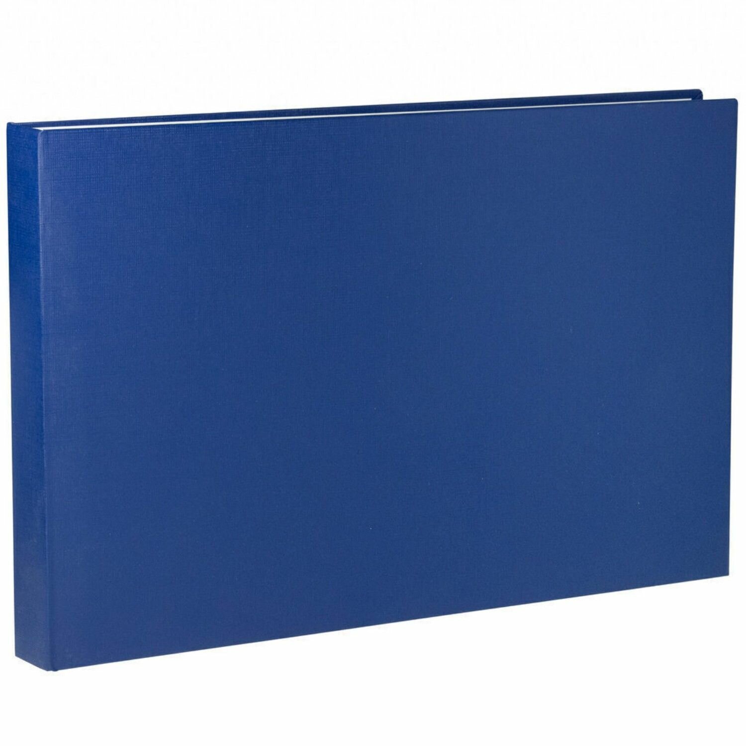 Папка д/дипломных работ А4, без бумаги, без надписи, Синяя, горизонтальная
