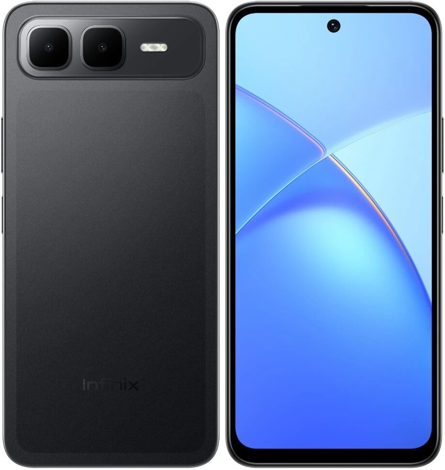 6.67" Смартфон Infinix SMART 10 Plus 8/128 ГБ, NFC, 4G, 6000 мА*ч, черный