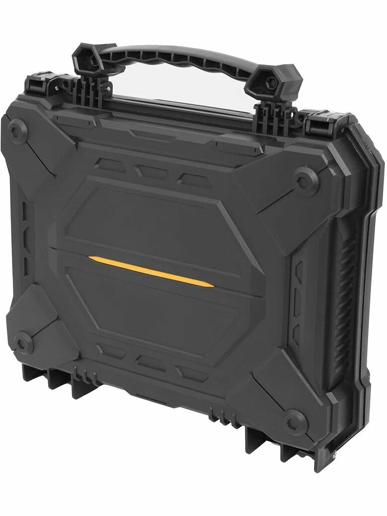 Пластиковый кейс для оружия, 32.3х26х7.8 см, Черный