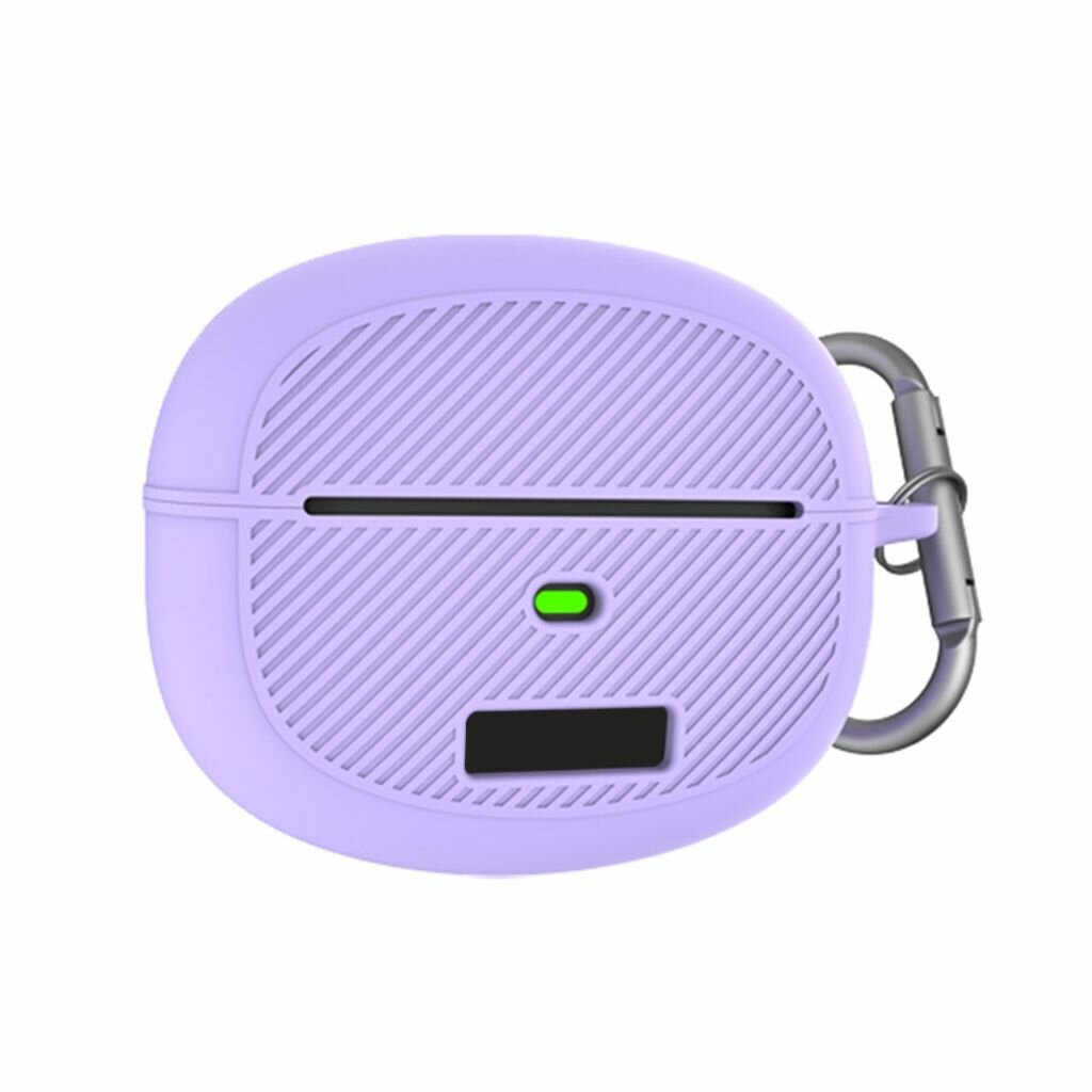 (1 шт.) Силиконовый защитный чехол для наушников Baseus Bowie MC1 - фиолетовый