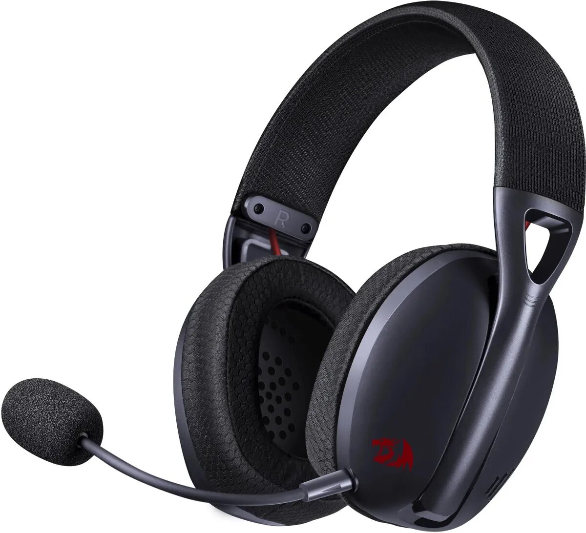 Гарнитура игровая Redragon Ire Pro, для компьютера и игровых консолей, накладные, беспроводные blu