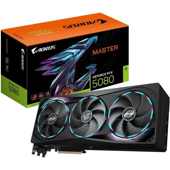 Видеокарта Gigabyte GeForce RTX 5080 MASTER 16G