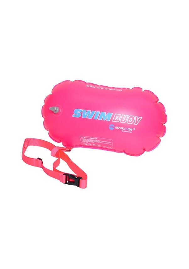Буй для плавания на открытой воде, розово-красный, для обучения гребле на байдарках