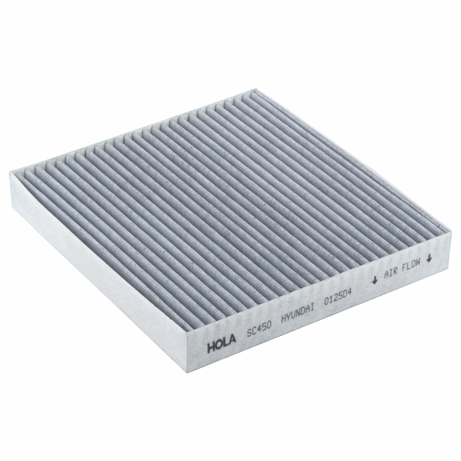 HOLA фильтр салонный угольный KIA K5 20-, HYUNDAI SANTA FE I SONATA VIII TUCSON IV, (1 шт.) SC450