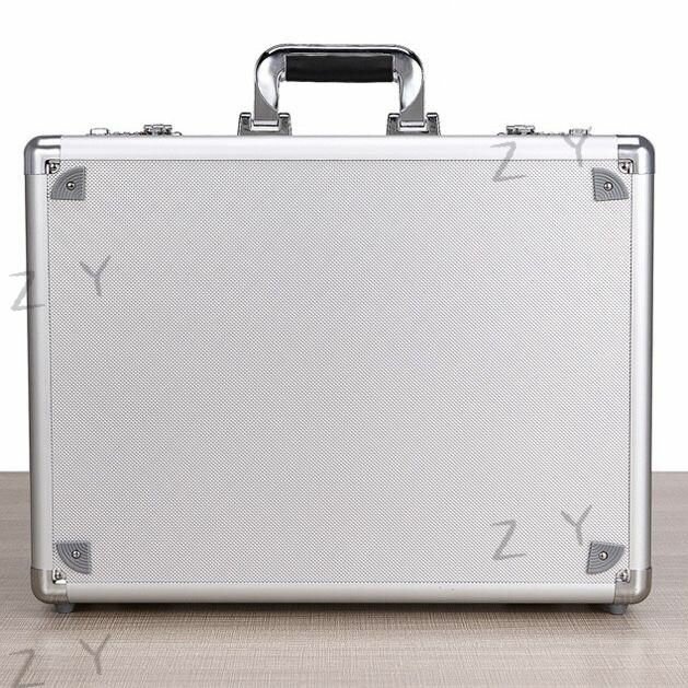 Алюминиевый кейс чемодан для денег и документов 36*24*10