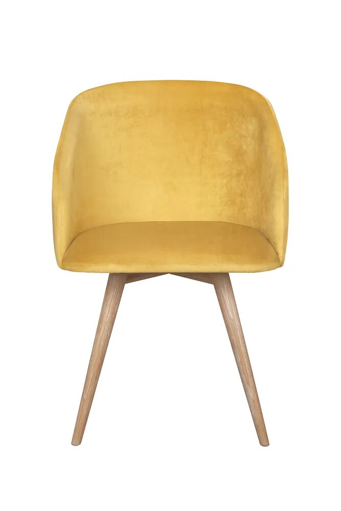 Стул Mak-interior "Visti Curcuma V3" универсальный с деревянными ножками