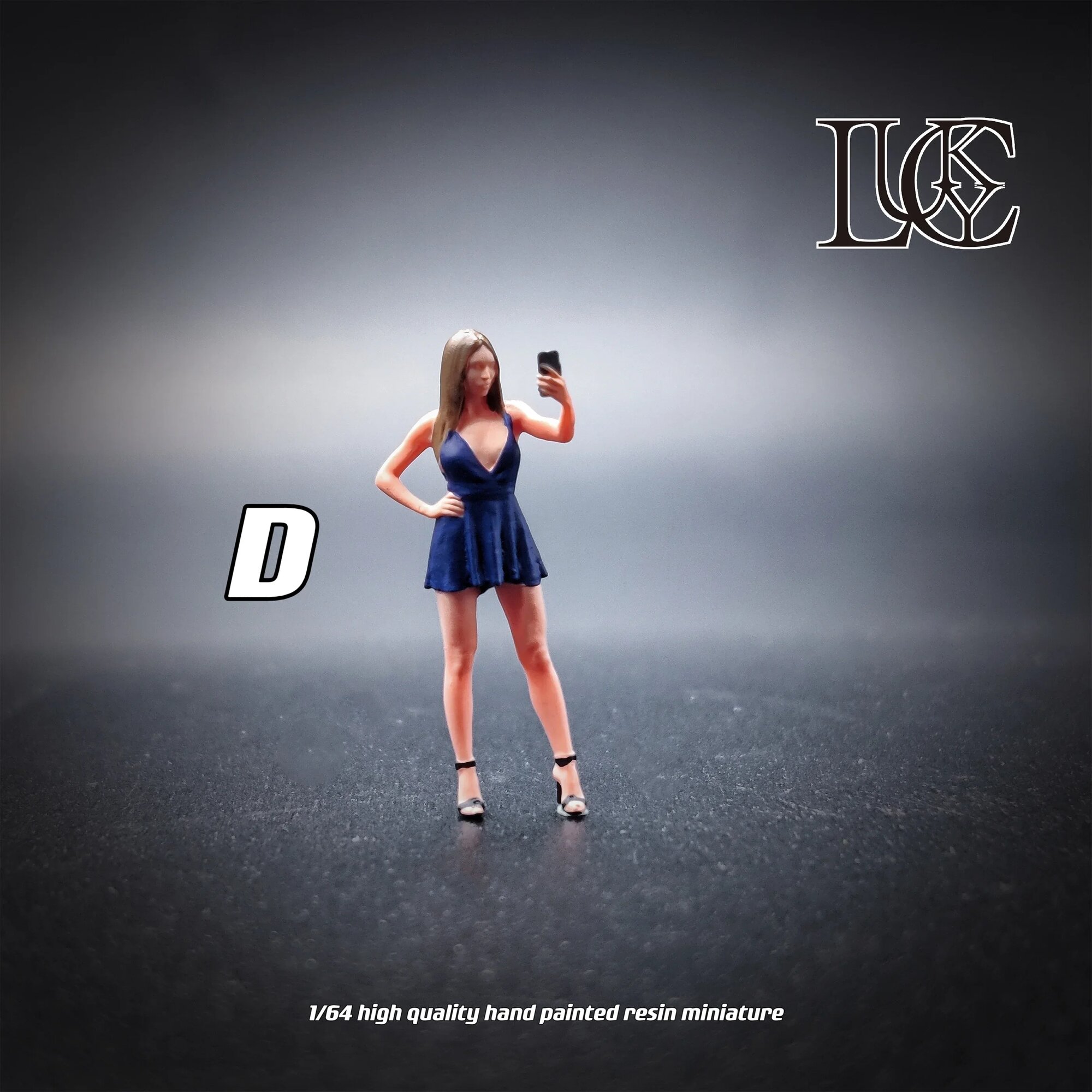 Фигурки EHCMODEL Lucky Studio 1/64 D