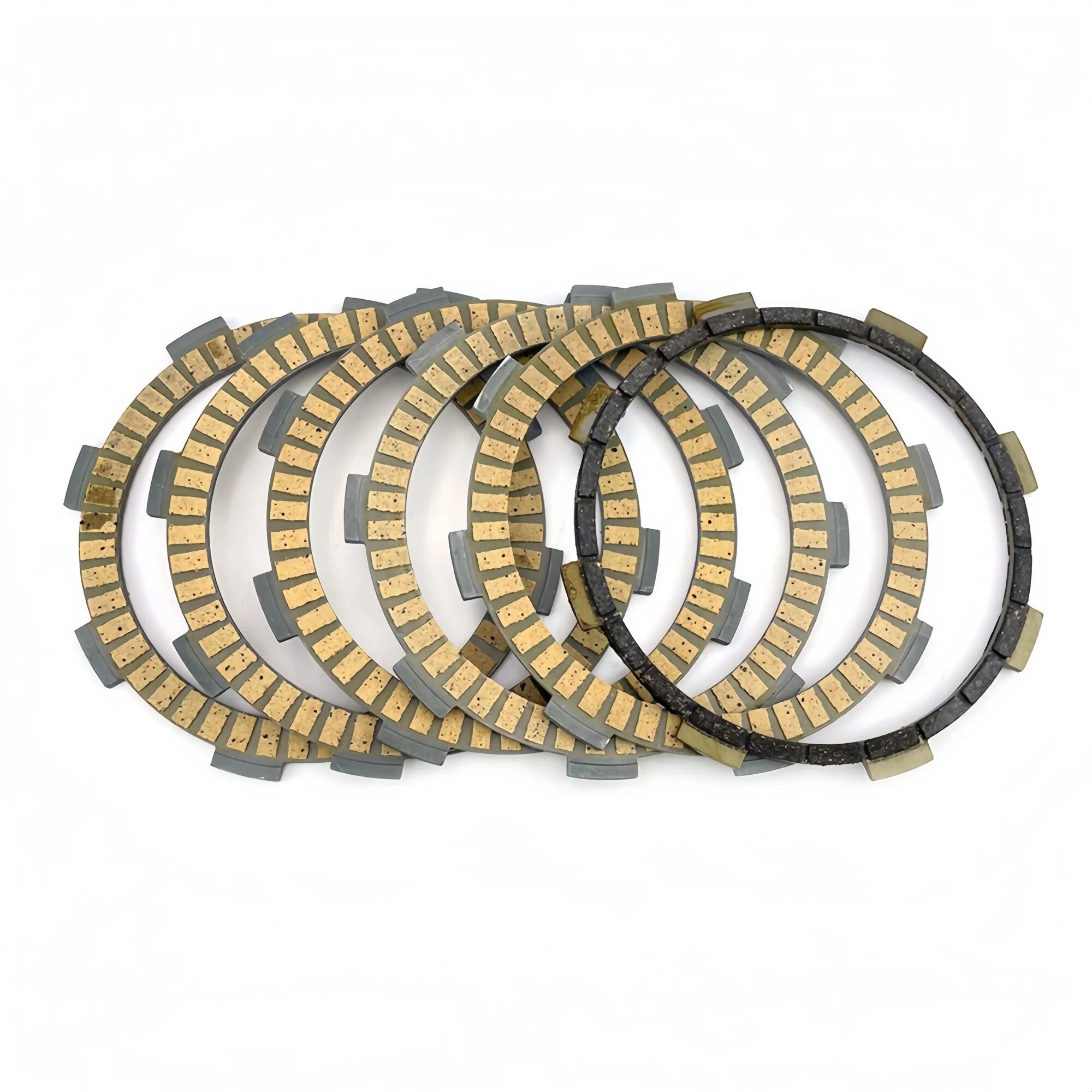 Аксессуары для мотоциклов, диск сцепления и стальной комплект фрикционных дисков 6PCS Paper-based