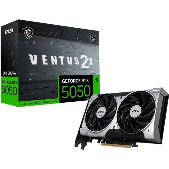 Видеокарта Msi GeForce RTX 5050 VENTUS 2X 8G