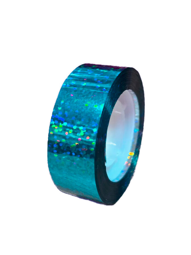 Обмотка для булав и обручей без подкладки 18мм*33м (Голубой)