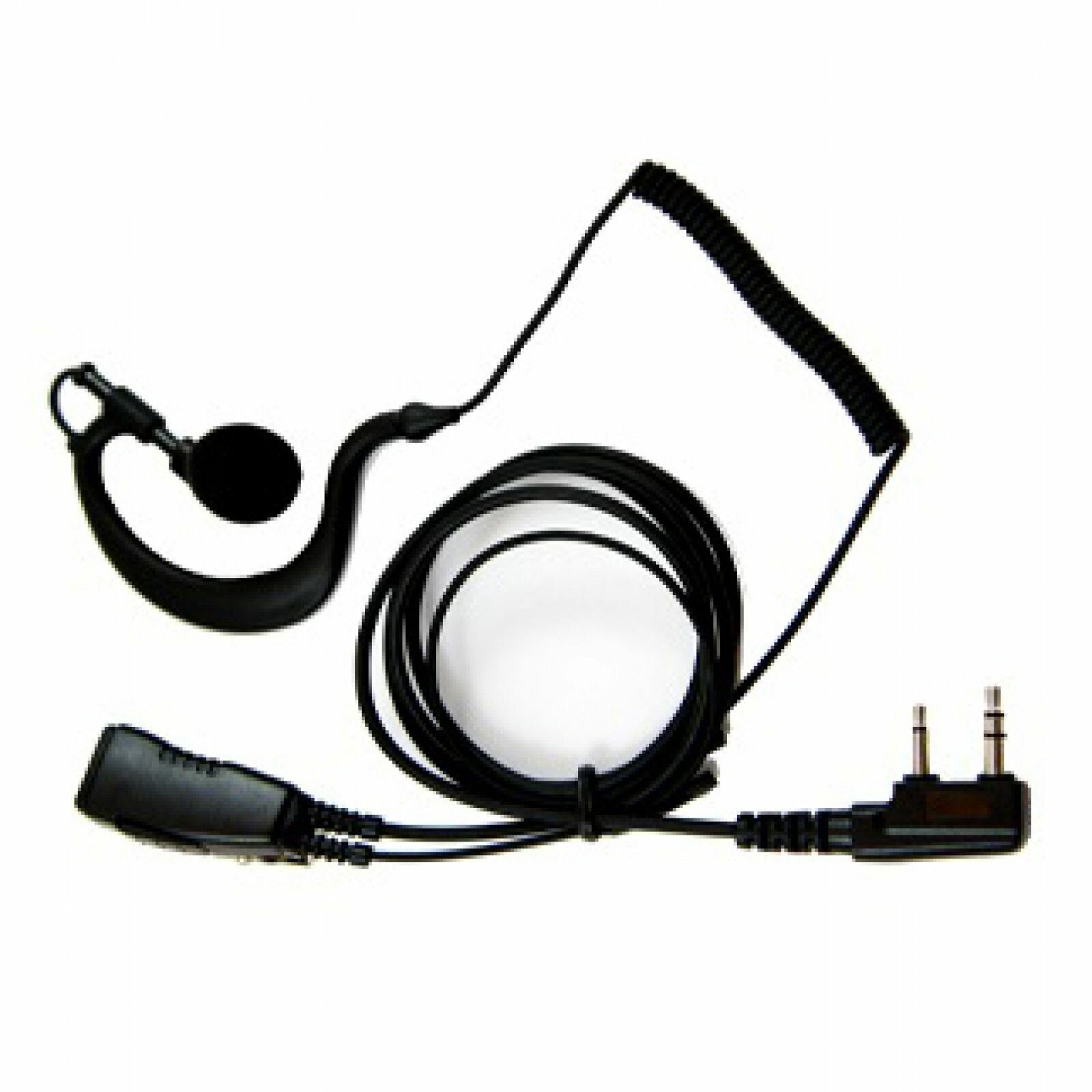 Гарнитура наушник микрофон ГУН-400С для радиостанции Терек с длинным проводом