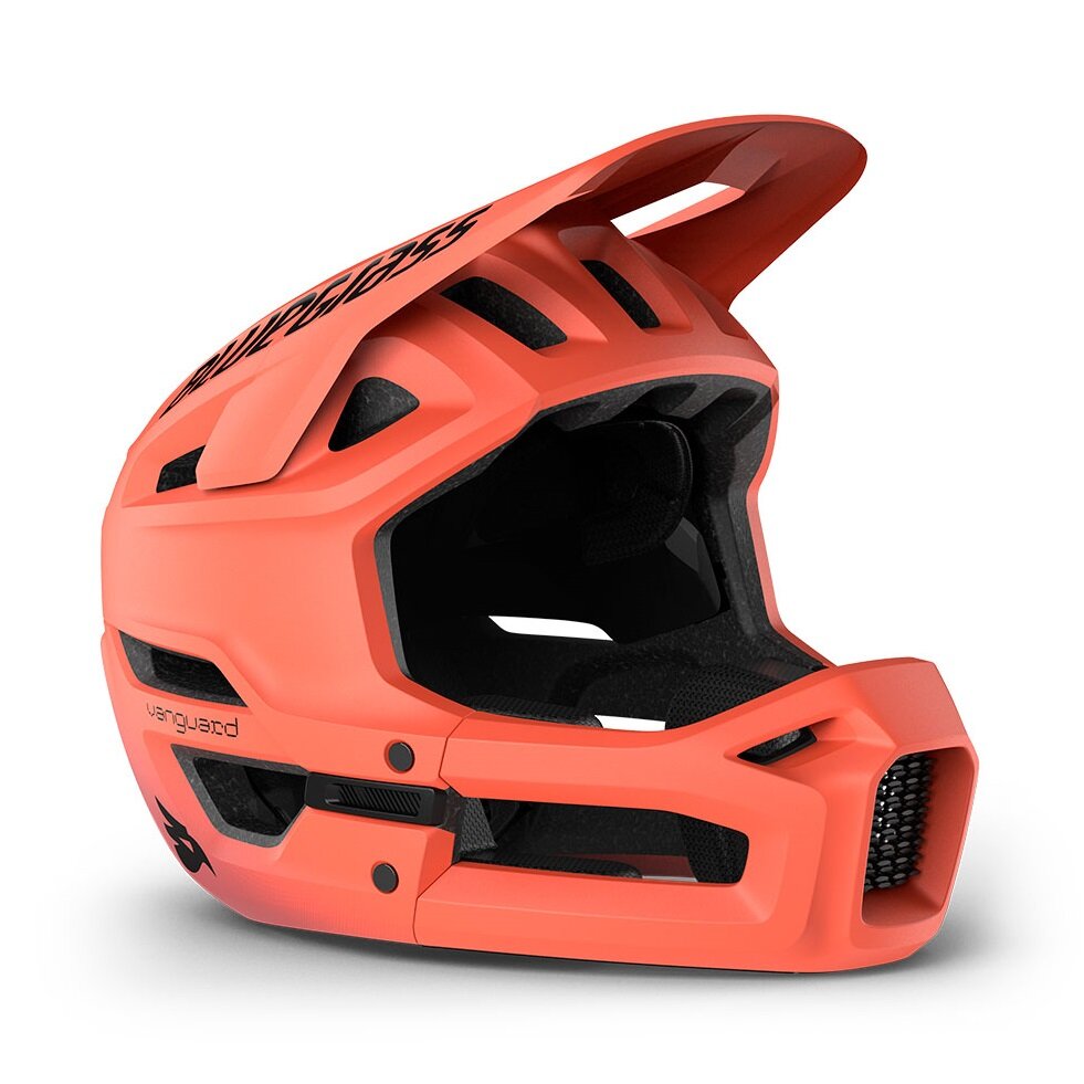 Велошлем Bluegrass Vanguard Core MIPS Helmet (3HG016CE00), цвет Coral Black, размер шлема L (58-61 см)