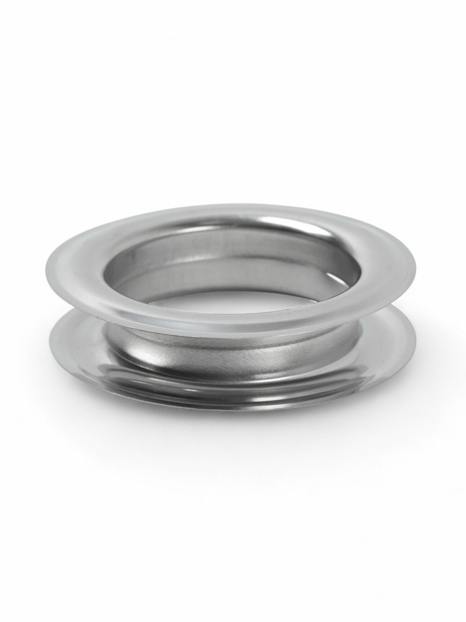 Люверсы, d=6 см, 10 шт, цвет серебряный, вид шторной фурнитуры: люверс