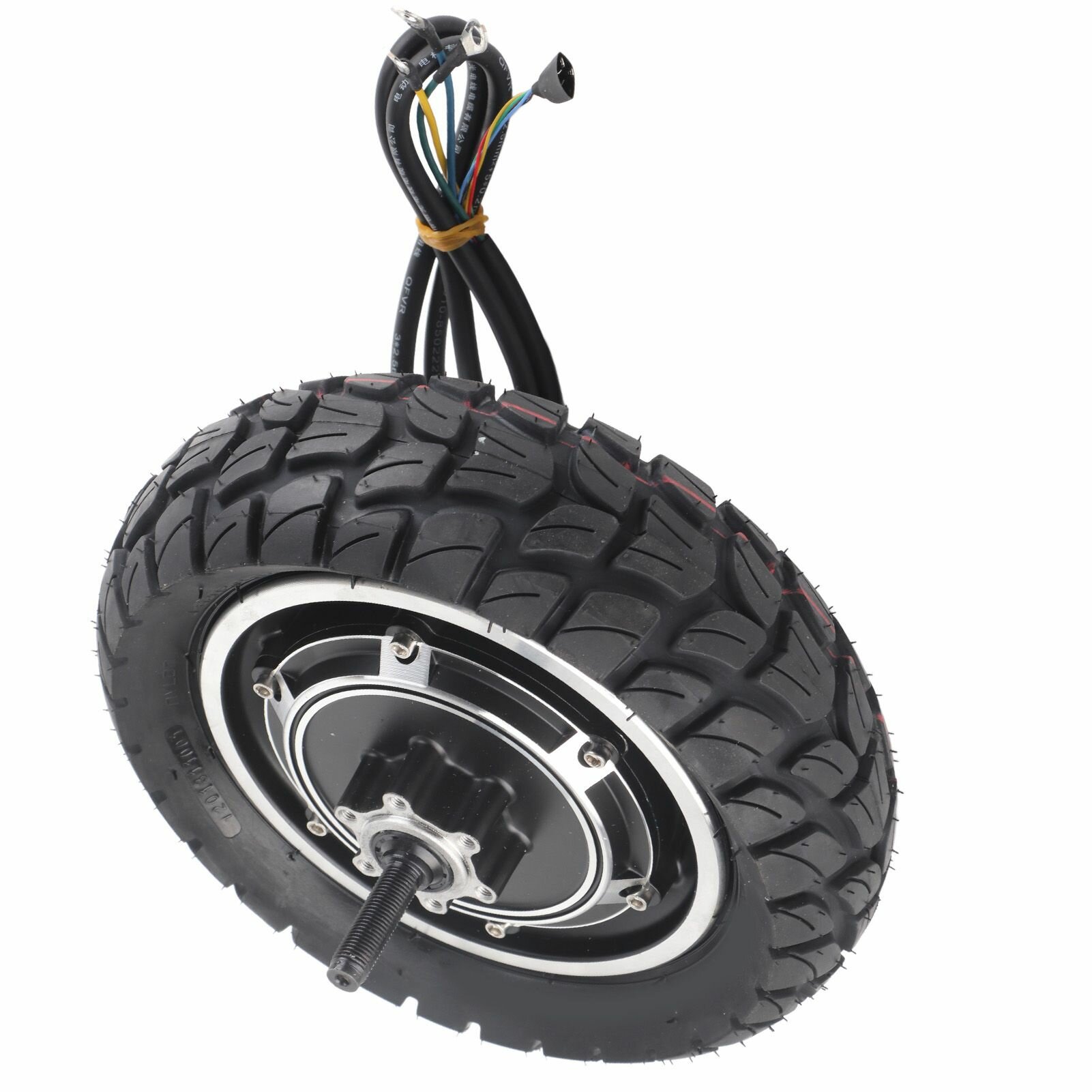 10-дюймовый мотор-колесо для электроскутеров и мотоциклов, мощный, водонепроницаемый, алюминиевый сплав, 36-60В, 350-1500Вт