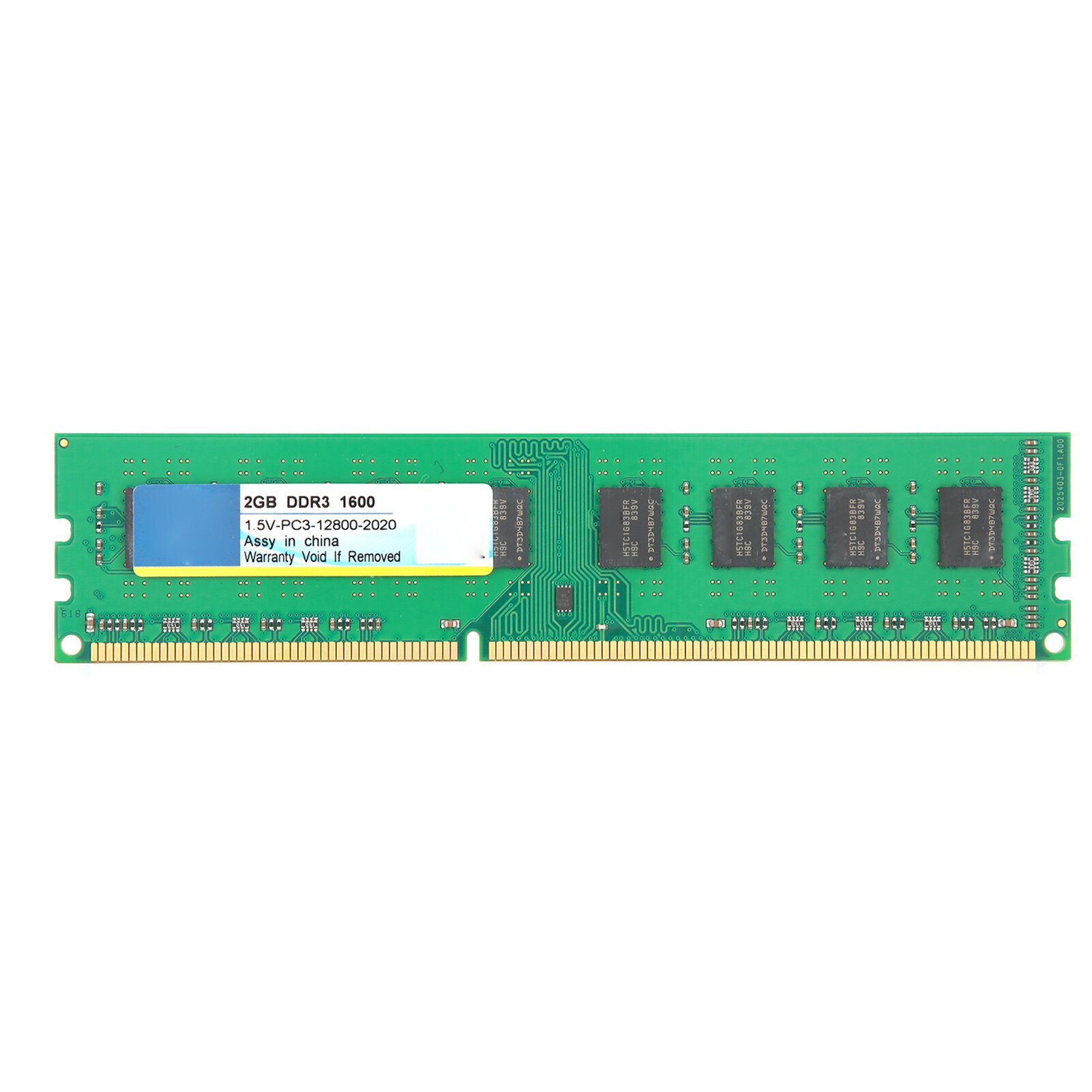 Модуль памяти Xiede для настольного компьютера DDR3 2 ГБ 1600 МГц PC3-12800 1,5 В для AMD 3-го поколения