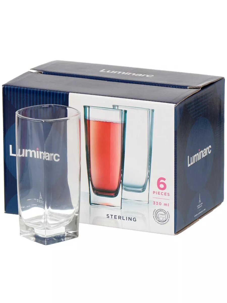Набор стаканов Стерлинг 330 мл 6 штук