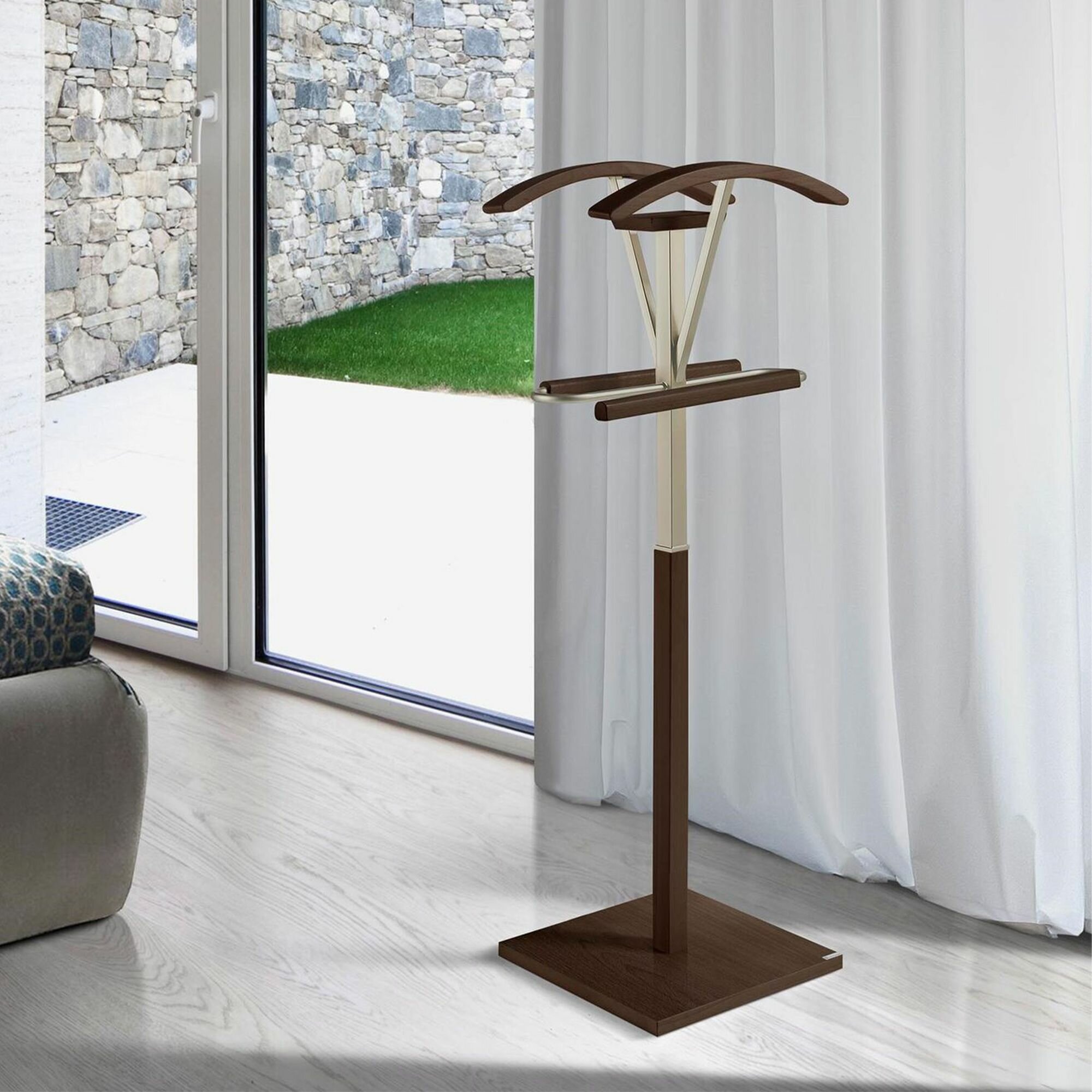 Вешалка напольная Herdasa 356 Wengue 47х34х110 см, массив бука