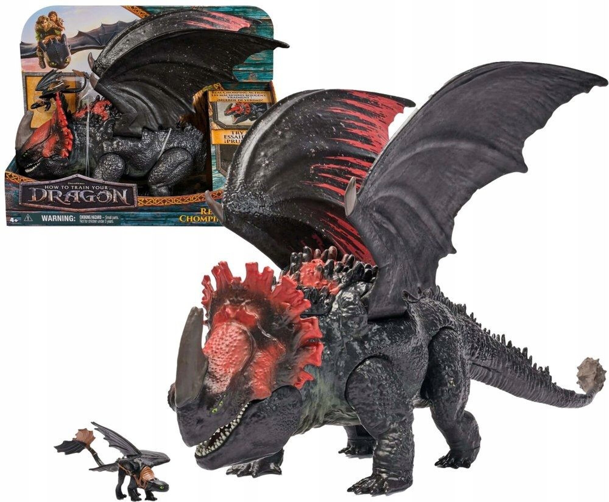 Фигурки DreamWorks Dragons Как приручить Дракона - Дракон Красная Смерть + Минифигурка Беззубика - 20151452