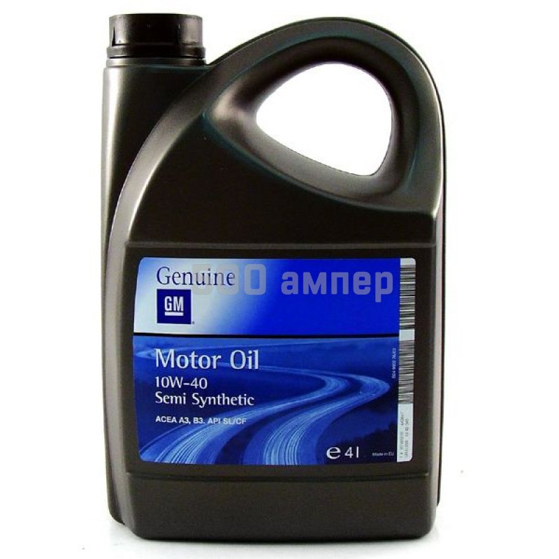 Масло моторное GM Motor Oil SAE 10W40 4л 1942045