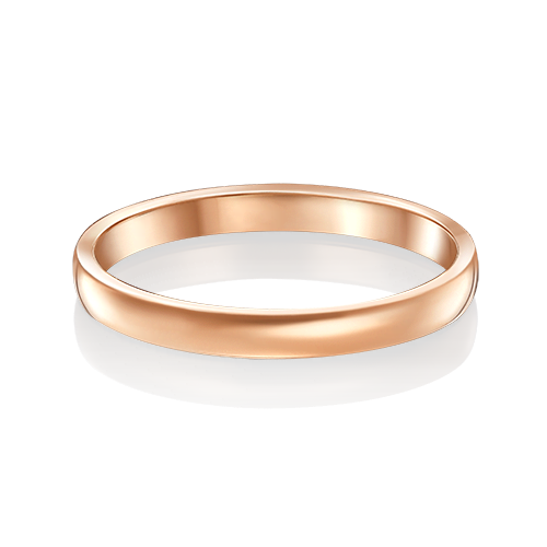 Кольцо, красное золото, 585 проба