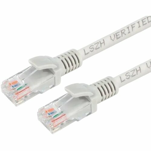 Патч-корд Premier PP31-2M-LSZH 1Гбит/с UTP 4 пары cat.5E CCA molded 2м серый RJ-45 (m)-RJ-45 (m)