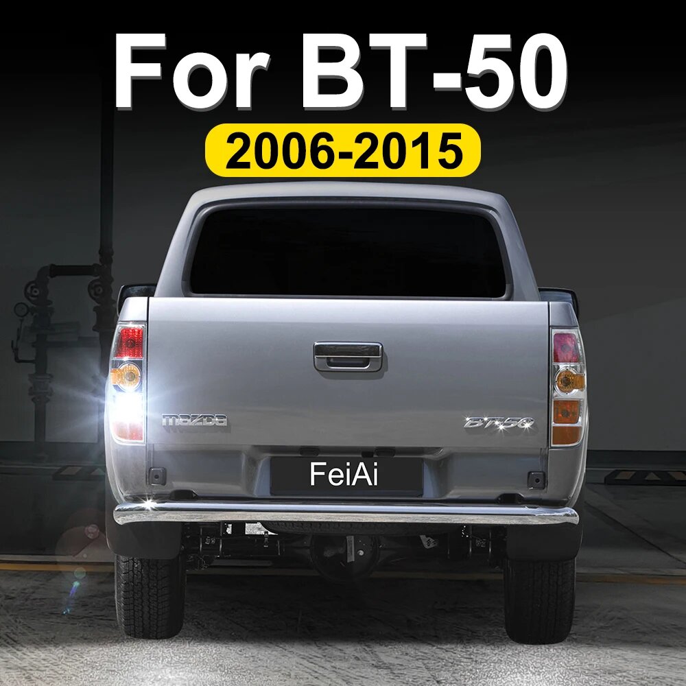 Для Mazda BT-50 светодиодные фонари заднего хода BT50 аксессуары 2006-2015 2007 2008 2009 2010 2011 2012 2013 2014 BT 50 фонарь заднего хода White No Flash