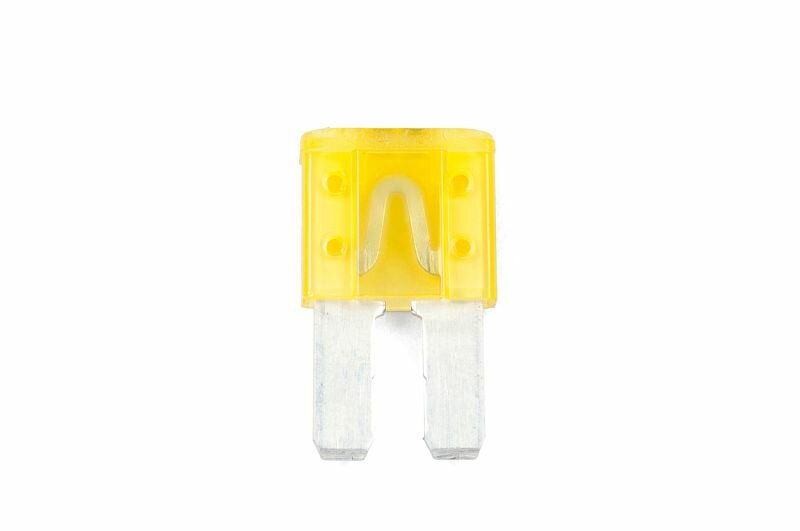 Предохранитель micro2 SILVER 20А ЖЕЛ (10 шт)