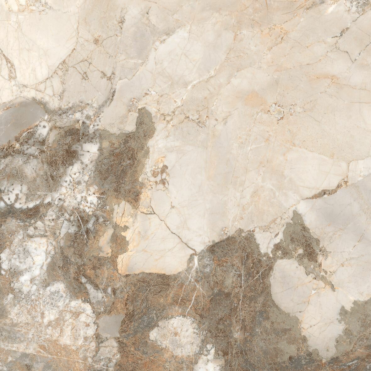 Laparet Керамогранит Exence Beige бежевый полир 80x80 9 мм (цена за 1.92 м2)