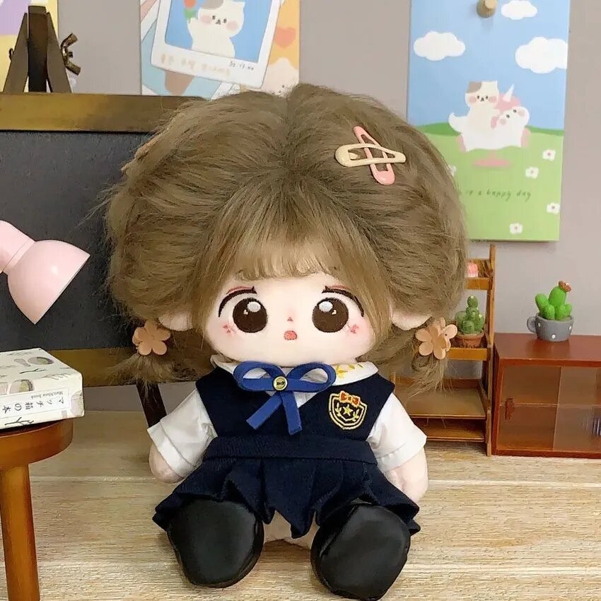 LEI-Doll Кукла Kawaii Idol Star Мягкие игрушки Кукла из хлопка 20 см+ С комплектом одежды