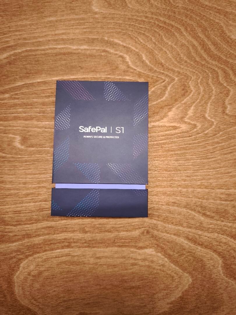 Холодный кошелек HardWallet Crypto S1 для начинающих криптанов без пленки с уценкой