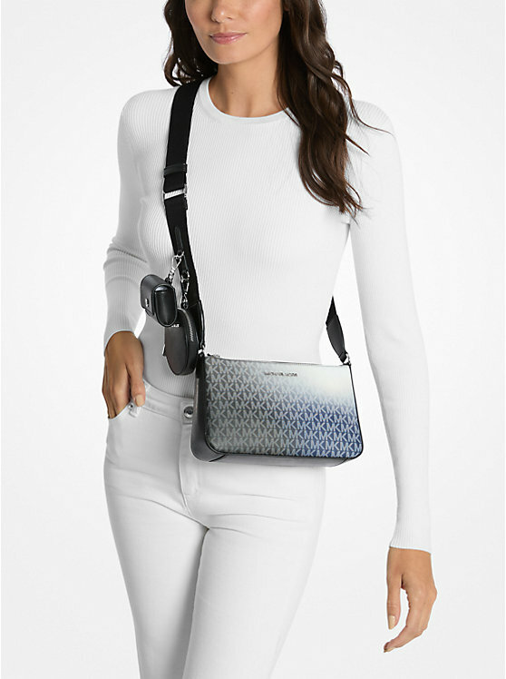 Сумка кросс-боди Michael Kors Outlet Jet Set Logo Crossbody Bag with Case for Apple Airpods Pro®