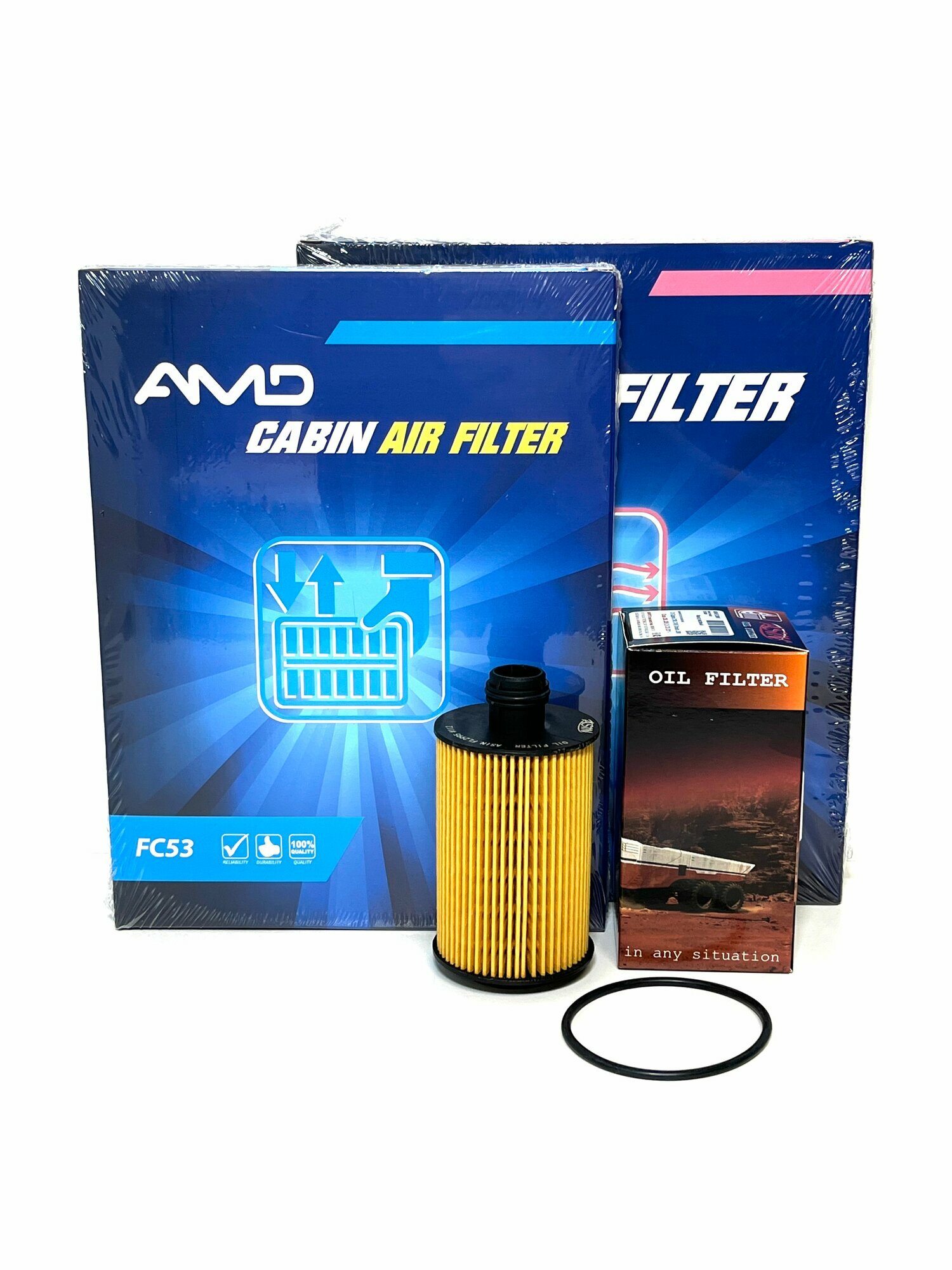 Комплект фильтров Chevrolet Captiva, Opel Antara 2.2d (Шевроле Каптива, Опель Антара 2006 - 2015 дизель) Фильтр воздушный + салонный + масляный