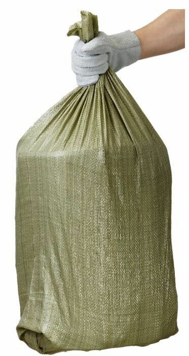 Мешки строит. мусорные STAYER 95*55см,70л(40кг),10шт, плетеные, хоз, зеленые