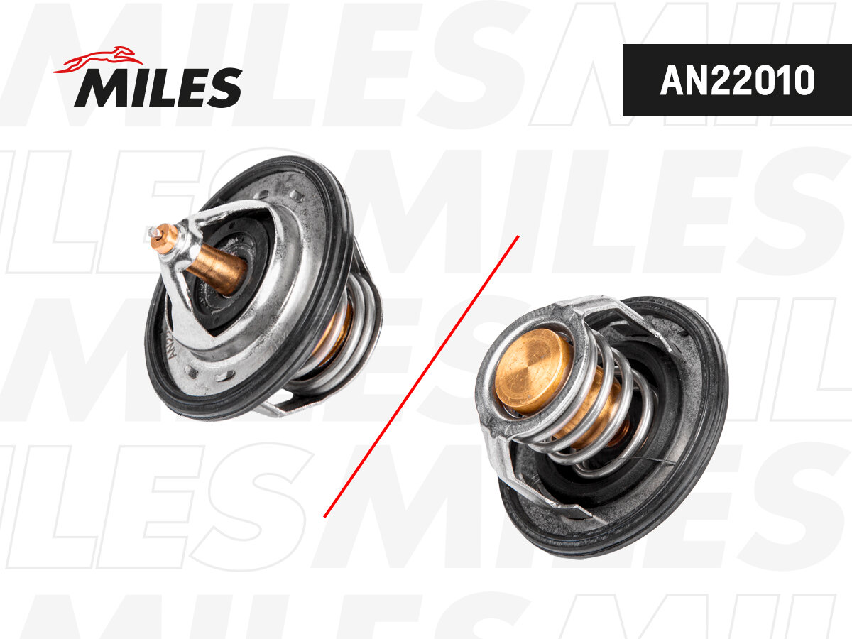 MILES Термостат KIA SPECTRA 00-/ RIO 1.3/ 1.5/ 1.6 00-05 AN22010