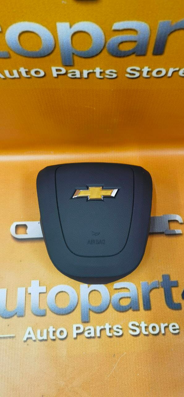 Подушка Круз, Авео Т300, накладка подушки безопасности в руль серая Chevrolet Cruze, Orlando, Aveo T300