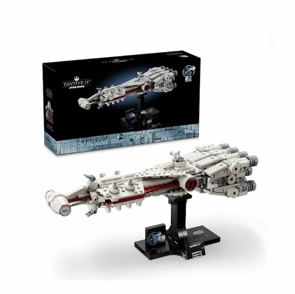 Конструктор STAR WARS 76654 "Тантив IV" 654 детали (Коллекция Звездных войн)