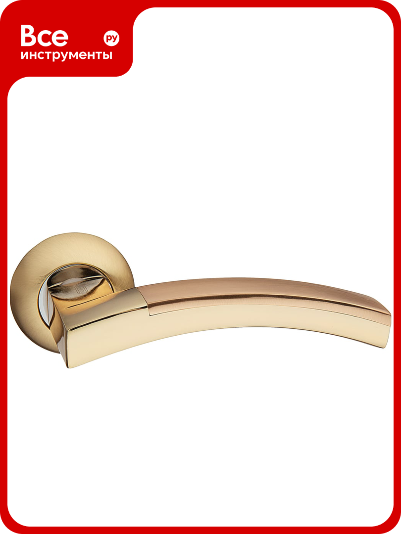 Ручка PALIDORE 132 SB/PB золото матовое/золото блестящее 98760517, Легко